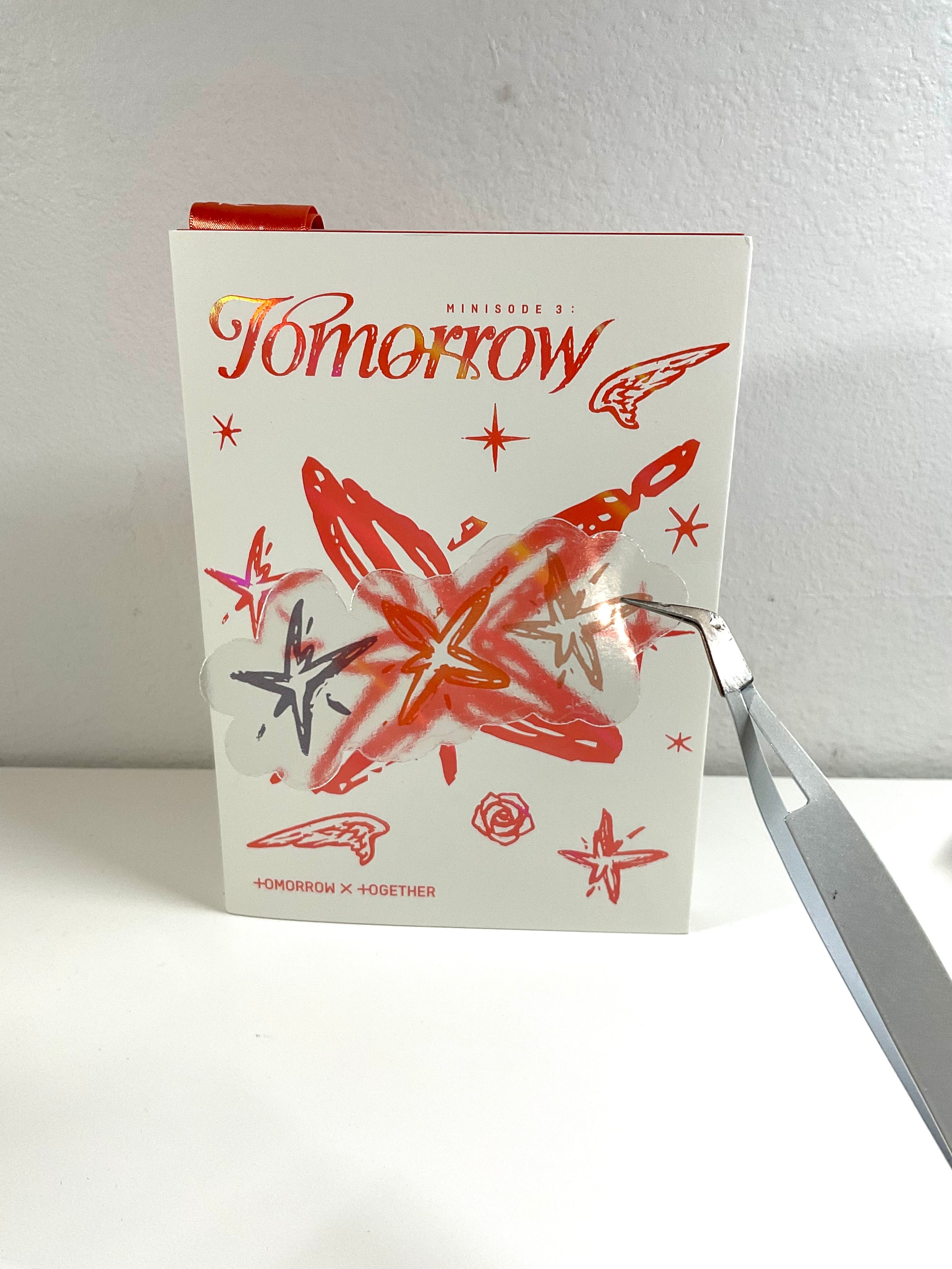 Tomorrow x Together minisode 3: Tomorrow Logo Clear Sticker – Still ...
