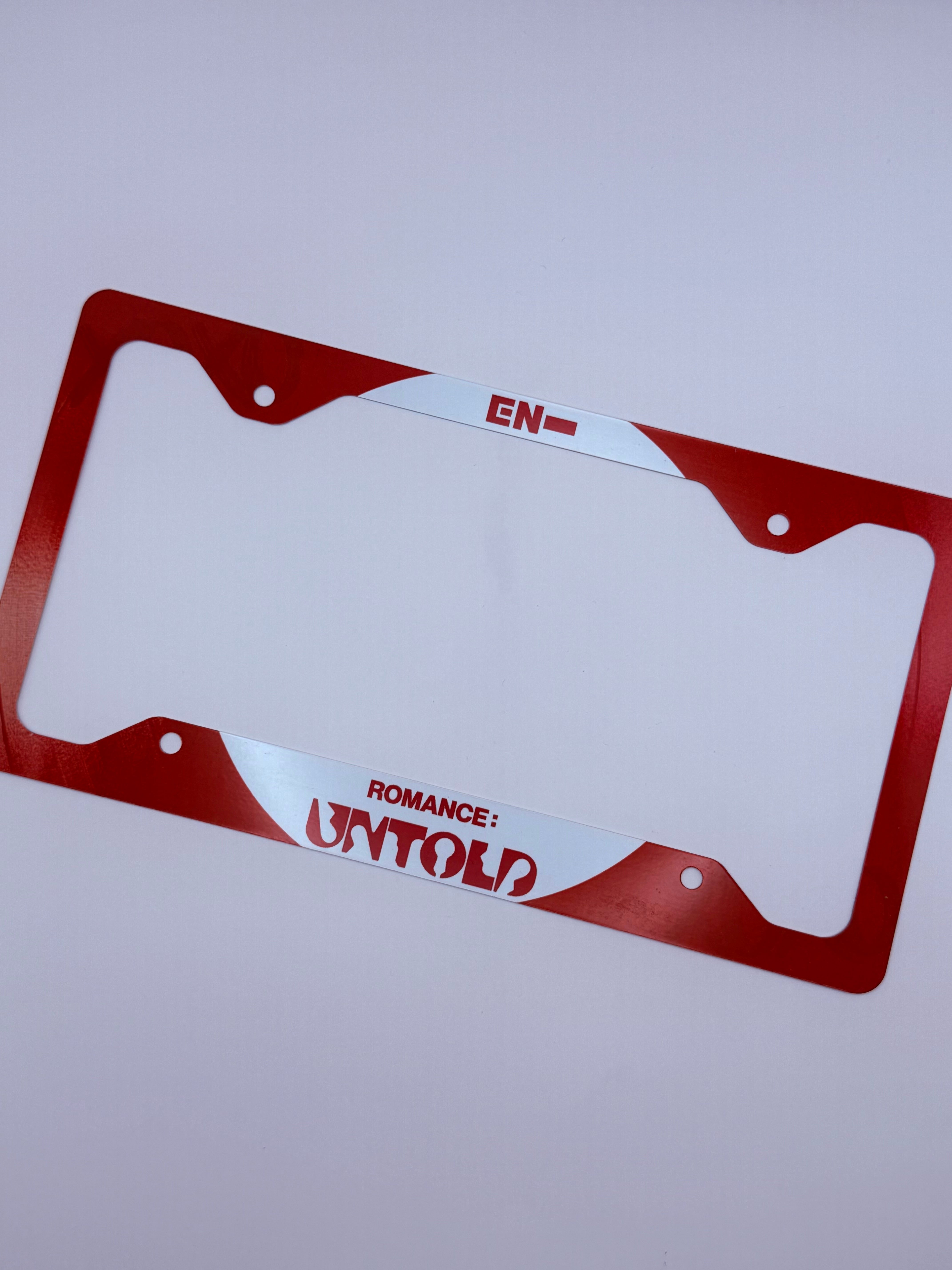 ENHYPEN Romance: Untold Inspired License Plate Frame – Still With Euphoria